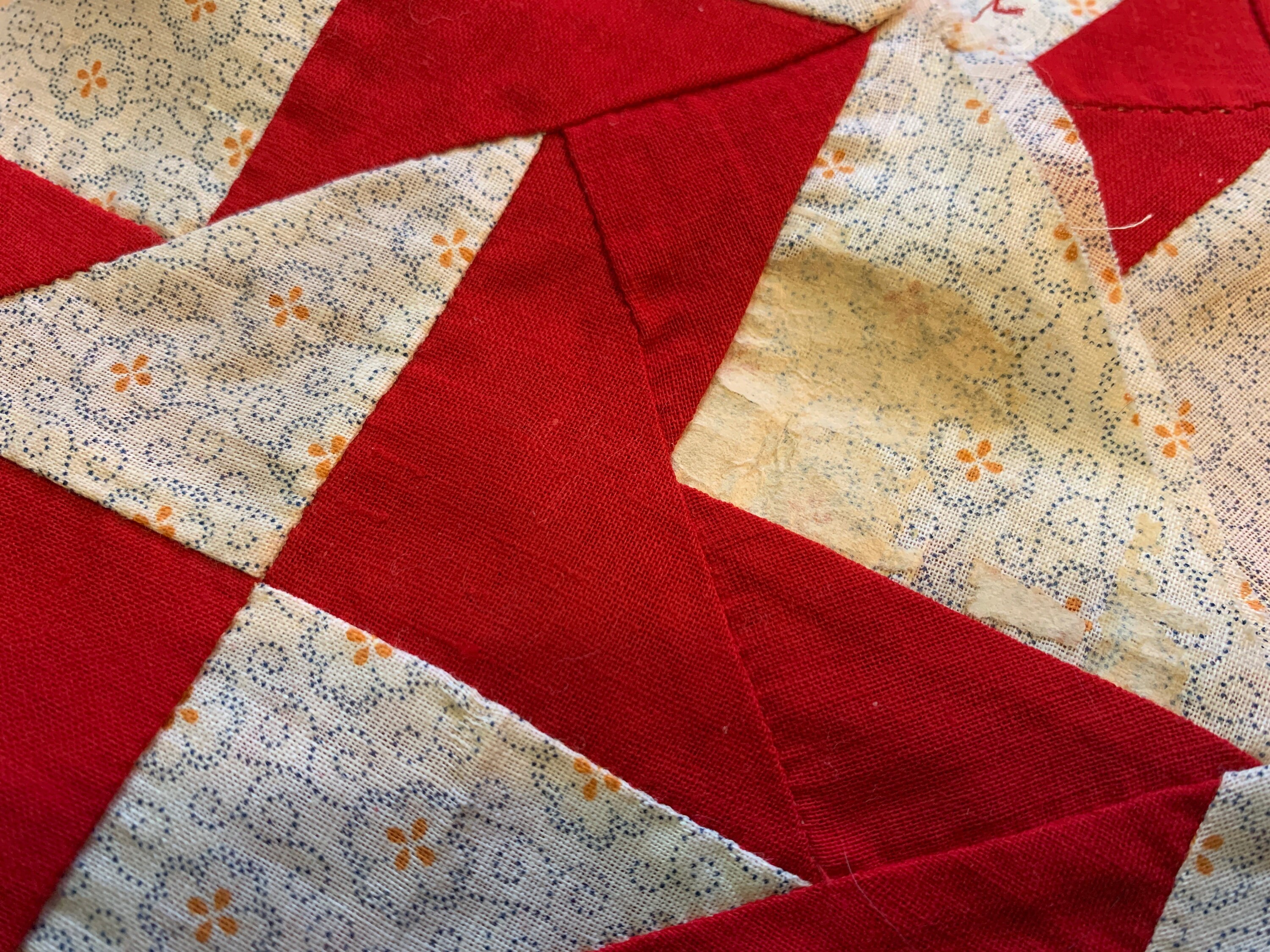 43 Antique Vintage Cotton Quilt Blocks Double Z Pattern // | Etsy