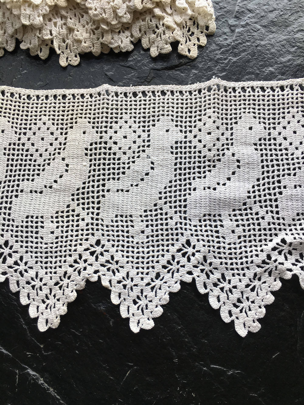Vintage Wide Crocheted Bird Edging Lace // 8 Yards Plus X | Etsy