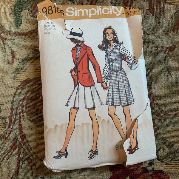 Simplicity 9818 - Etsy