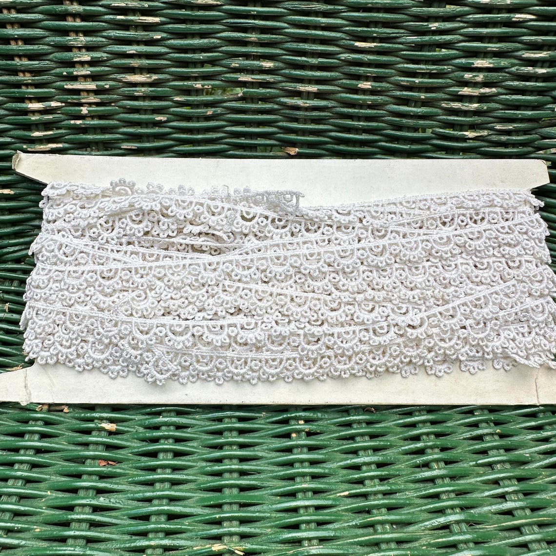 Vintage Scalloped Lace Edging // 7/8" Wide (13 Yds Available ...