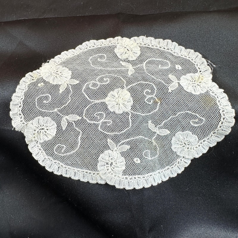 Antique Net Lace Doilys - Etsy