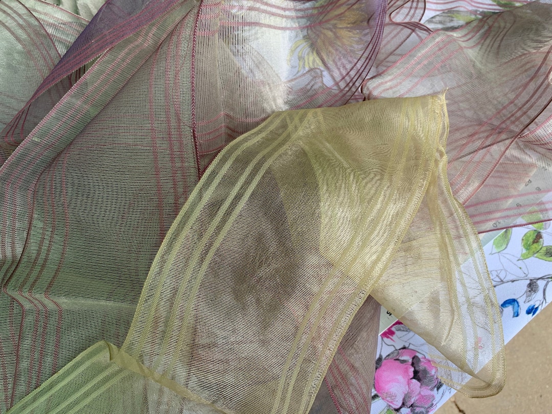 Antique Vintage Sheer Crinoline Ribbon Tape // 5" Wide, BTY > Ivory OR ...