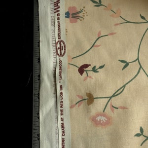 Vintage Waverly "tanglewood" Fabric // 6 Yds X 48" > Schumacher Country ...