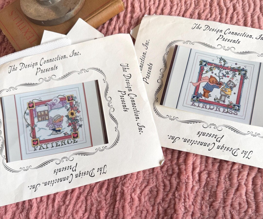 Design Connection Counted Cross Stitch Kit // 8x8" > DIY Project ...