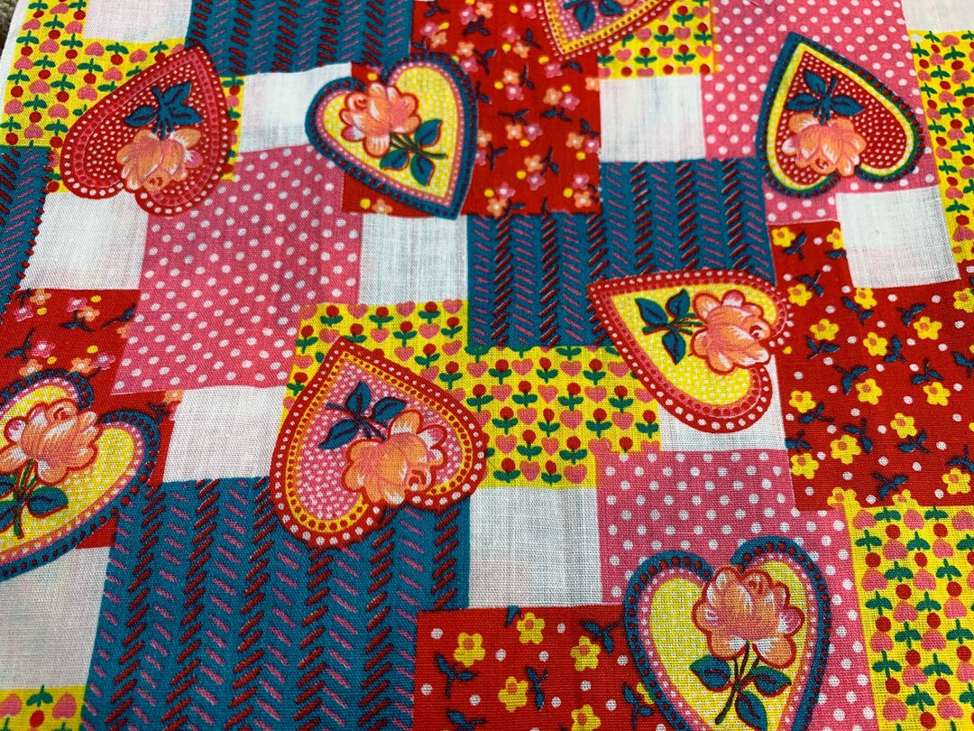 Vintage Cheater Cloth Fabric Scraps // 2- 10x44" Pcs + Sleeves ...