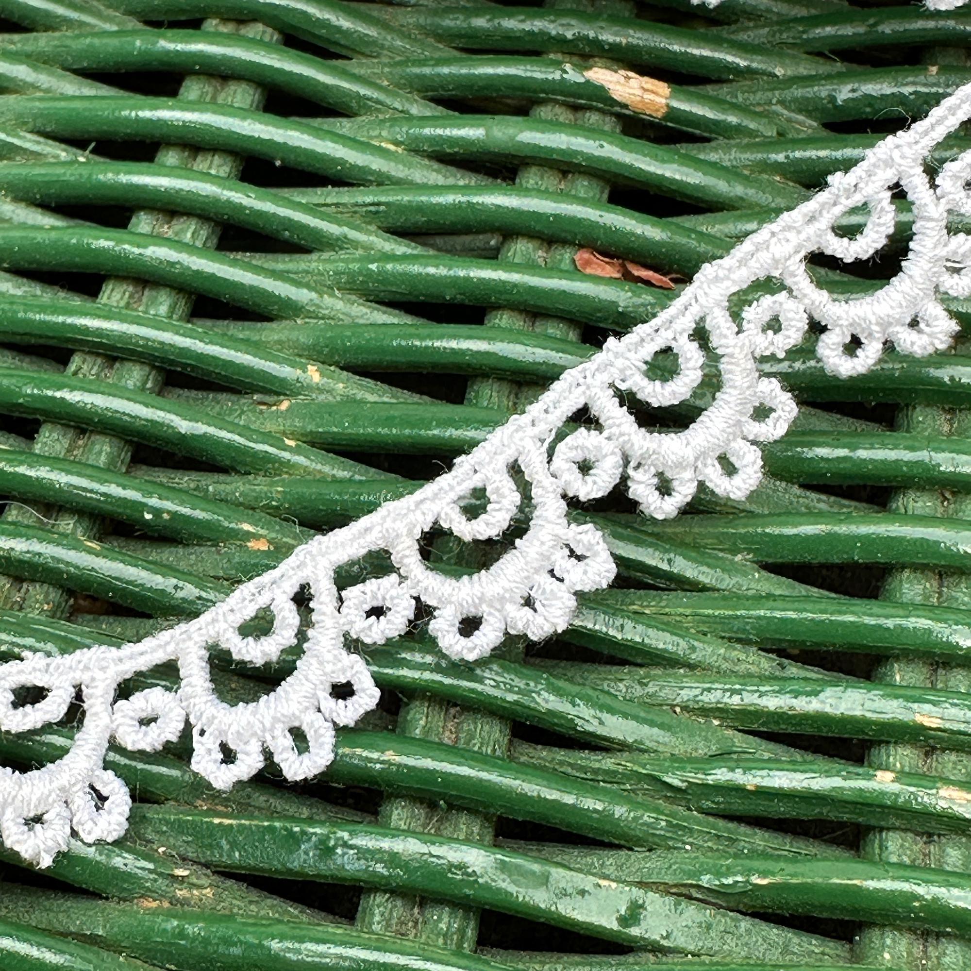 Vintage Scalloped Lace Edging // 7/8" Wide (13 Yds Available ...
