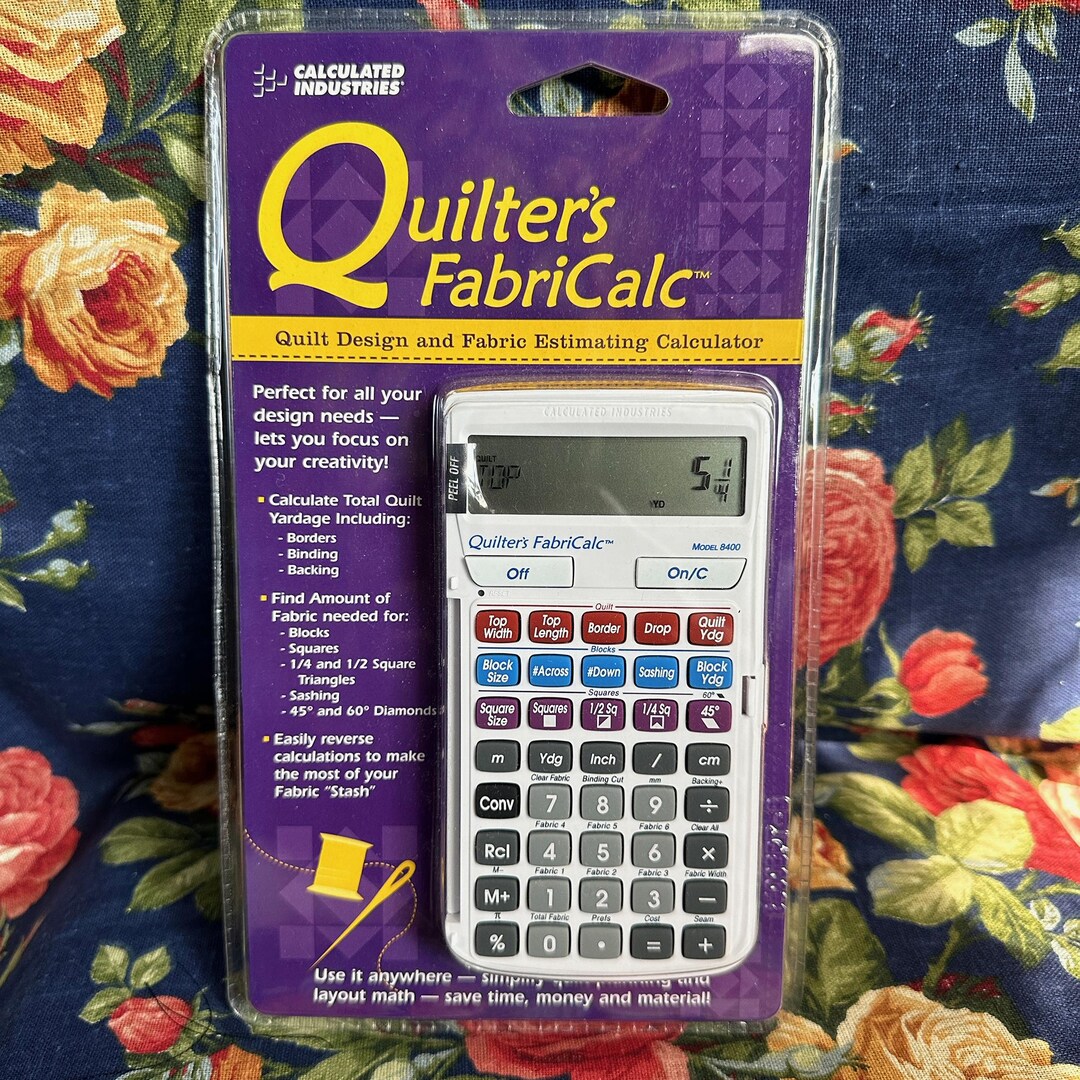 Quilter's Fabricalc - Quilt Design & Fabric Estimating Calculator by ...