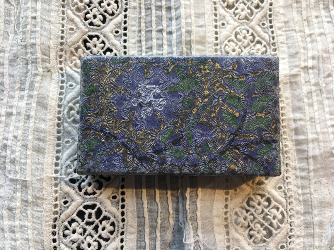 Antique Vintage Paper Box // 1.75x3 Victorian - Etsy