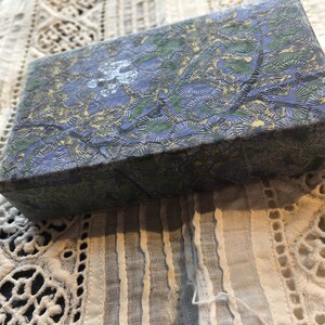 Antique Vintage Paper Box // 1.75x3" > Victorian, Edwardian, 1920s ...
