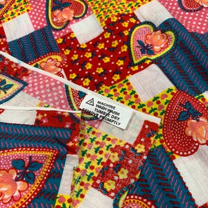 Vintage Cheater Cloth Fabric Scraps // 2- 10x44" Pcs + Sleeves ...