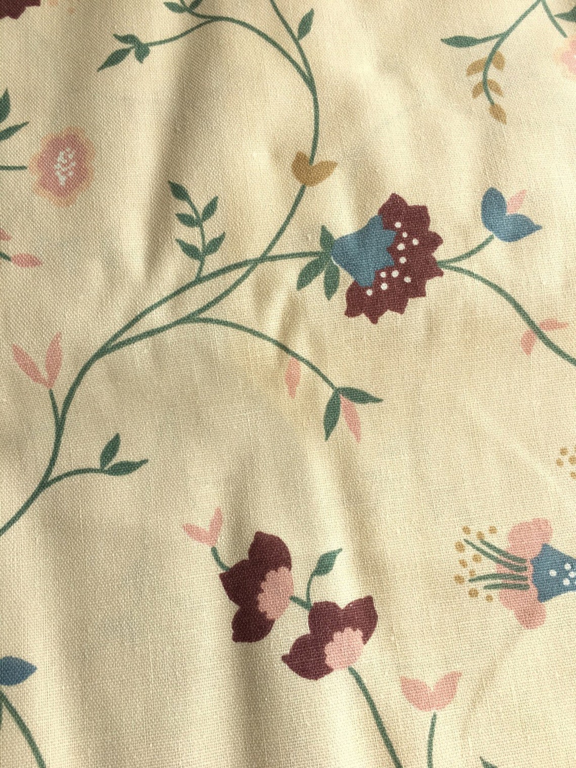 Vintage Waverly "tanglewood" Fabric // 6 Yds X 48" > Schumacher Country ...