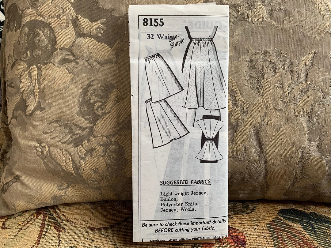 Vintage 1970s Skirt Pattern // Kate Marchbanks Mail Order 8155 > Size ...