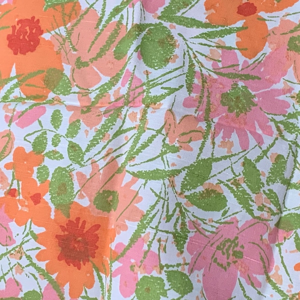 Peach Fabric Flowers - Etsy