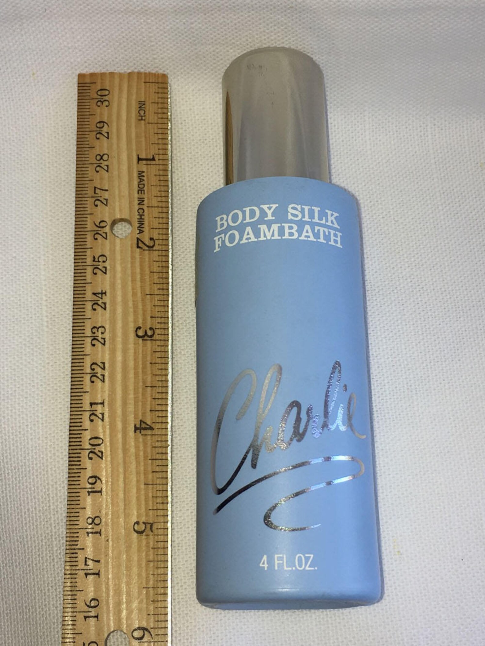 Vintage Charlie Body Silk Foambath Bottle // 4 Fl Ozs | Etsy