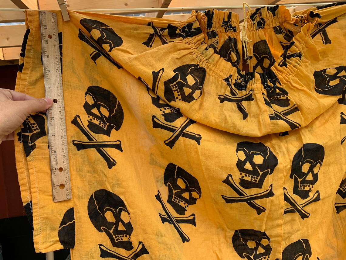 Antique Vintage 1920s Skull & Crossbones Halloween Costume - Etsy