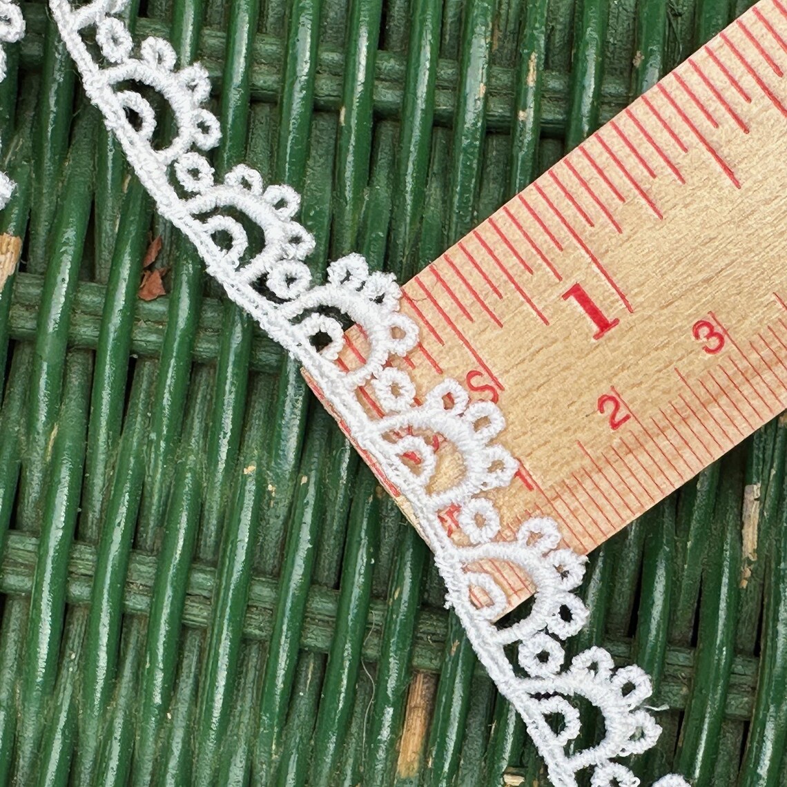 Vintage Scalloped Lace Edging // 7/8" Wide (13 Yds Available ...