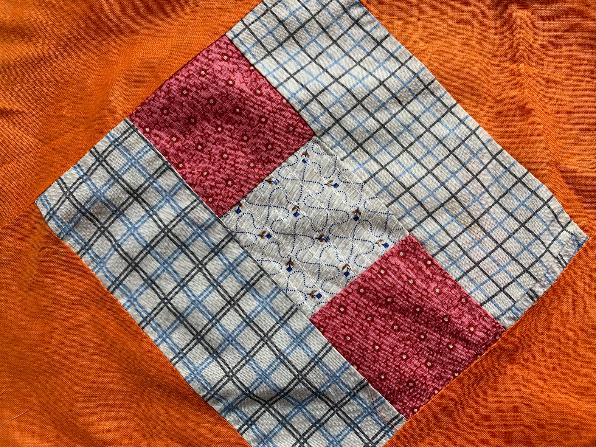 11 Antique 'H' Pattern Quilt Blocks // 9.5-10.5 | Etsy