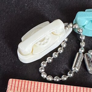 Vintage Princess Telephone Charm Keychain- Choice of Color // 1.5 ...