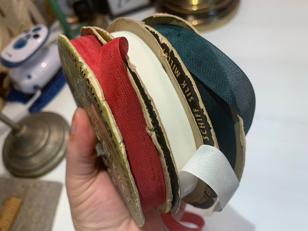 Vintage Rayon Seam Binding // 1 Yard Long, 5/8" Wide > by the Yard, BTY ...