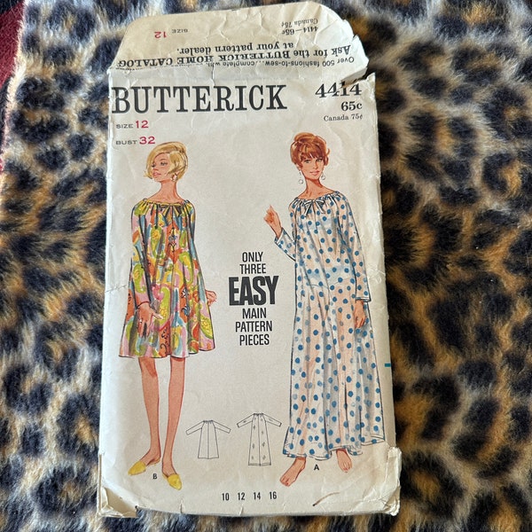 1960s Muumuu Pattern - Etsy