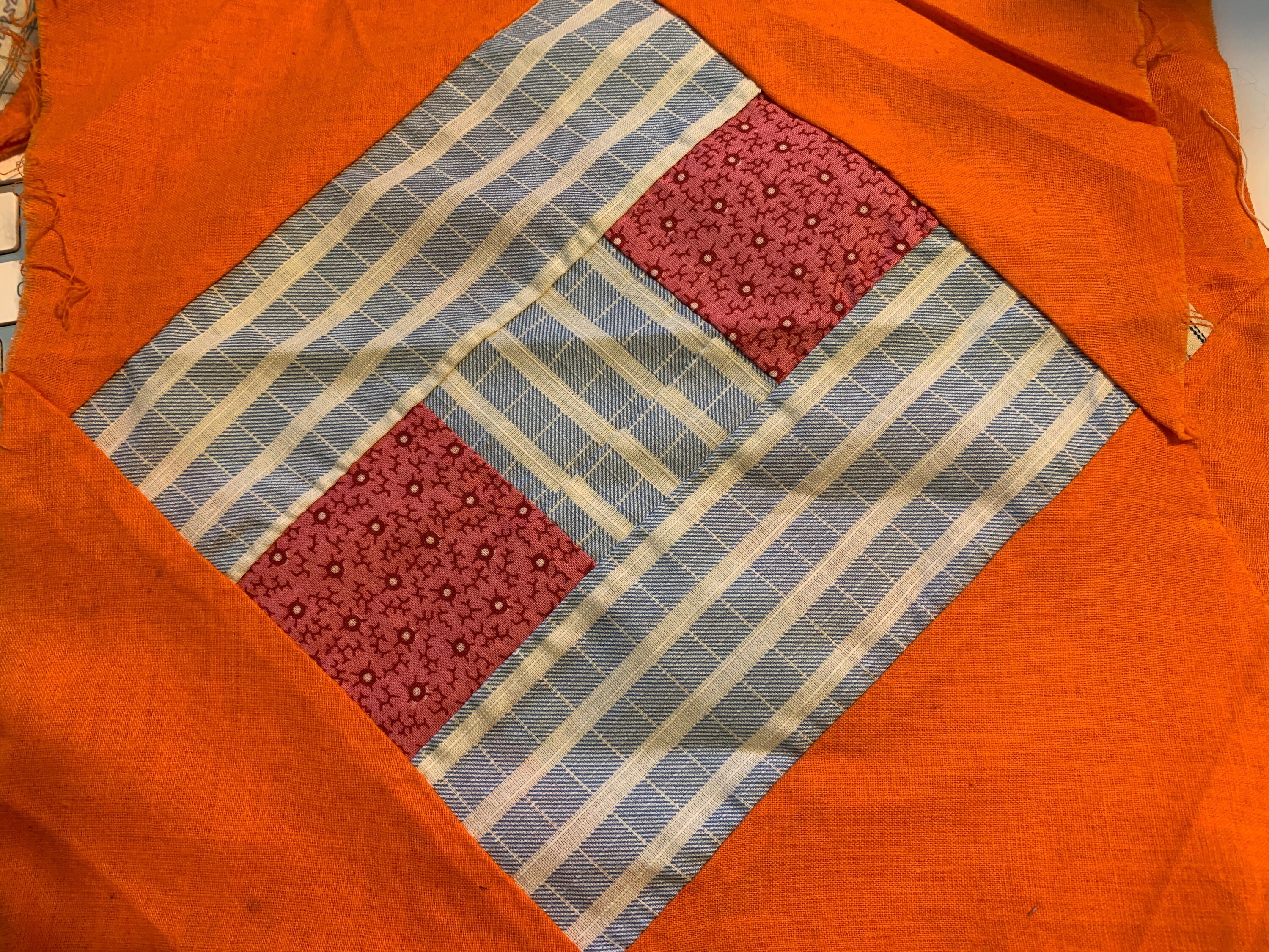 11 Antique 'H' Pattern Quilt Blocks // 9.5-10.5 | Etsy