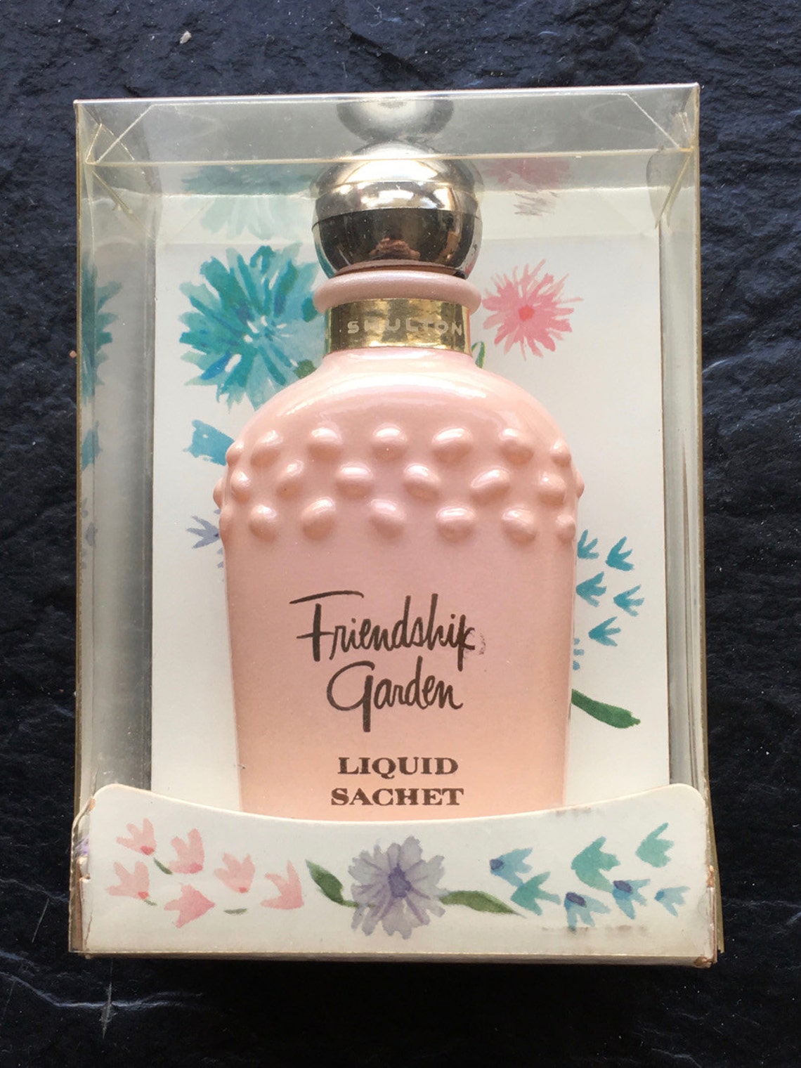 Vintage 1960s 1970s Friendship Garden Liquid Sachet Bottle in | Etsy