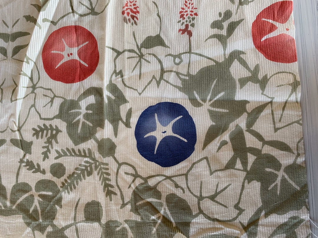 Antique Vintage Stencil Border Print Dimity Fabric // 35.5x15" > Narrow ...