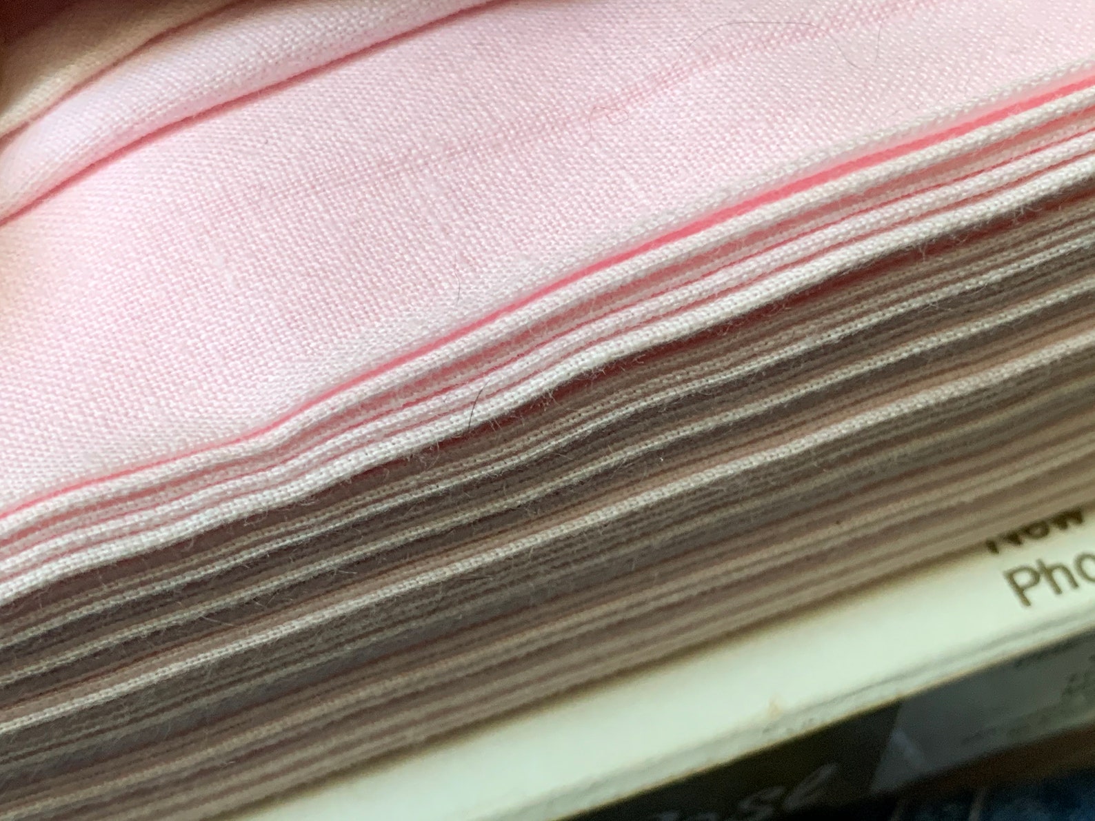 Vintage Solid Pink Cotton Muslin Fabric // 36x44 BTY by - Etsy