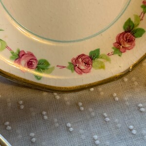 Vintage Roses Plates- Doll or Tea Set // 3.25" Set of 3 > Tiny Pink ...