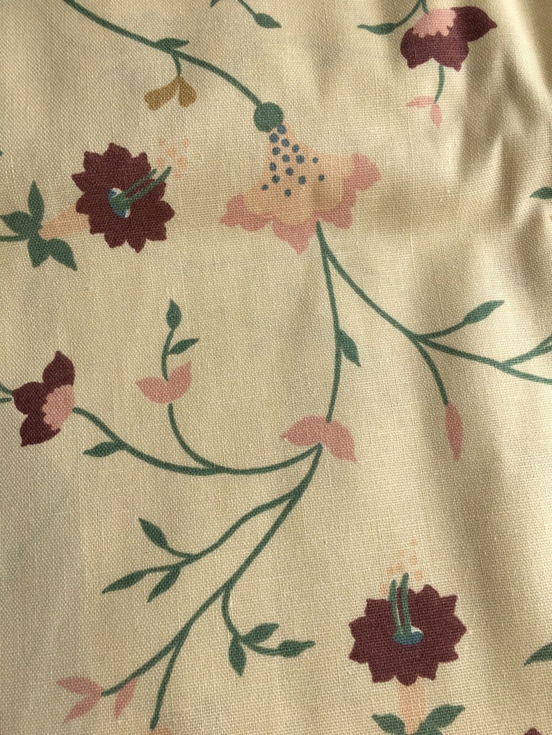 Vintage Waverly "tanglewood" Fabric // 6 Yds X 48" > Schumacher Country ...