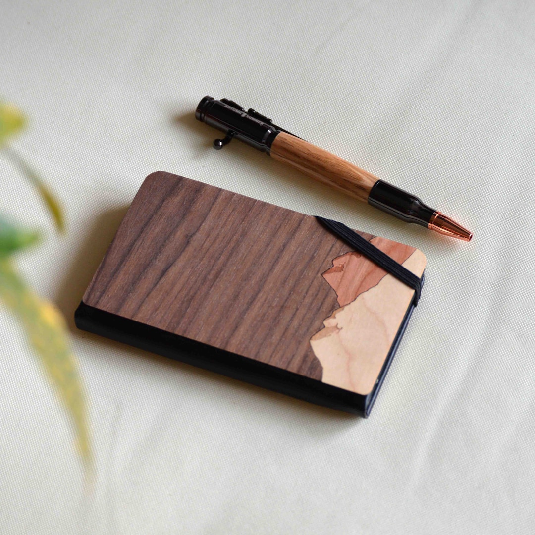 Customizable Pocket Notebook - Mountains - Hiking Journal - Nature ...