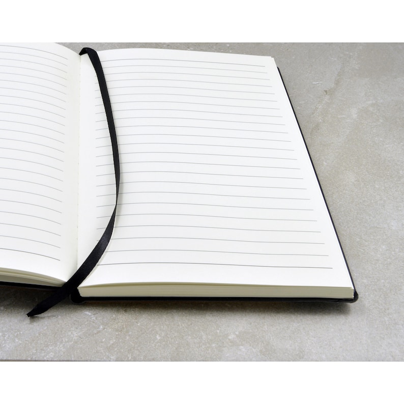 Personalized Mountain Wood Journal: Engraved Notebook, USA Made (5x8 ...