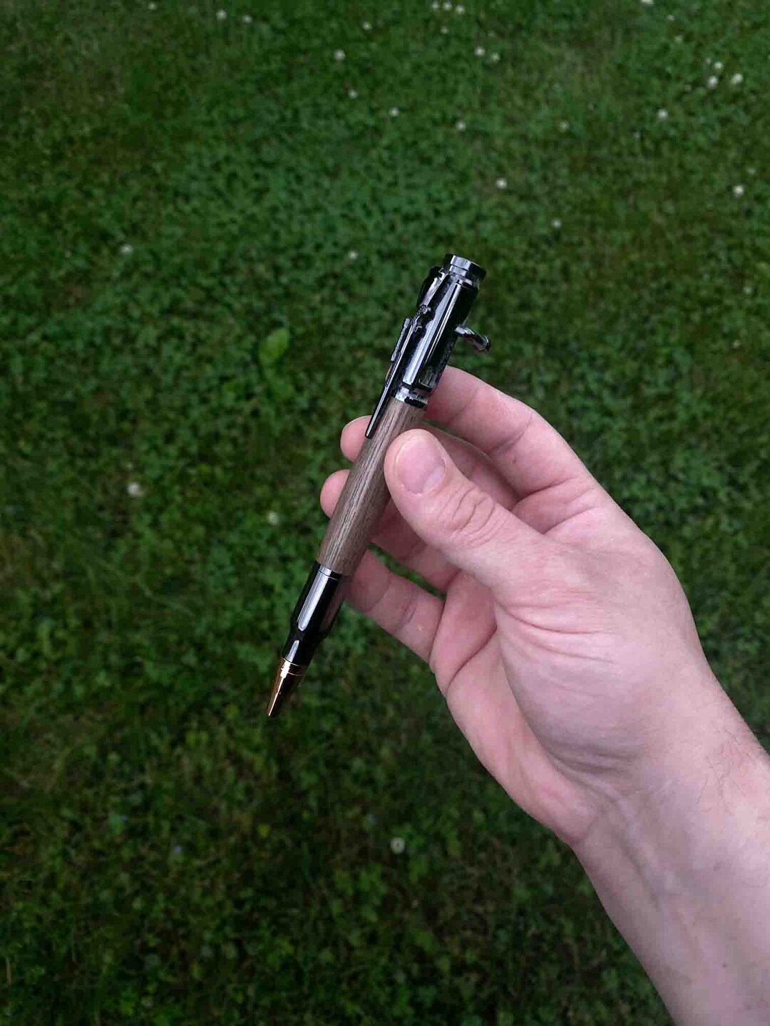 Bolt Action Pen in Walnut | Personalized Wooden Pen for Dad | Gifts for ...