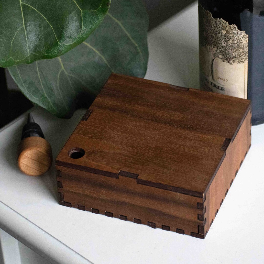 Handcrafted Wooden Keepsake Box Custom Engraved Small or Large Wooden ...