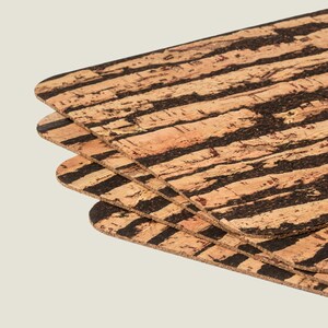 Tiger Cork Placemats | Rectangular - Etsy