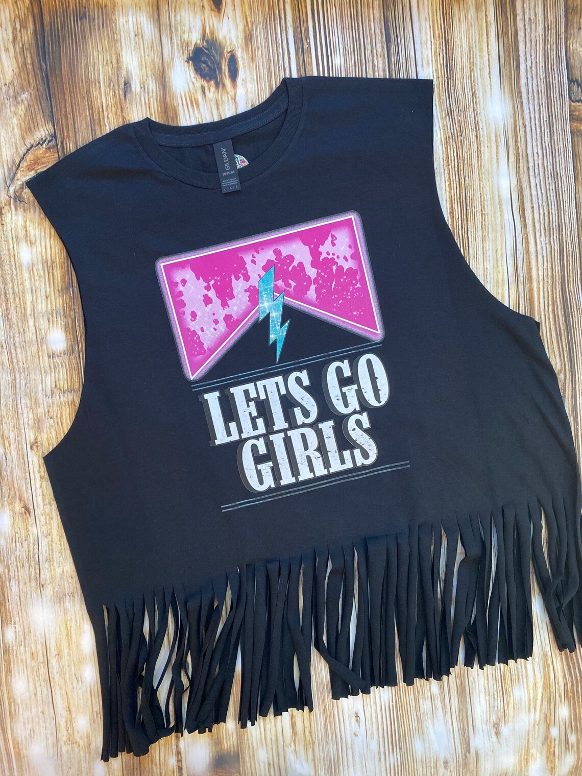 Country Music Fringe Tank Top Western Tee Country Concert - Etsy