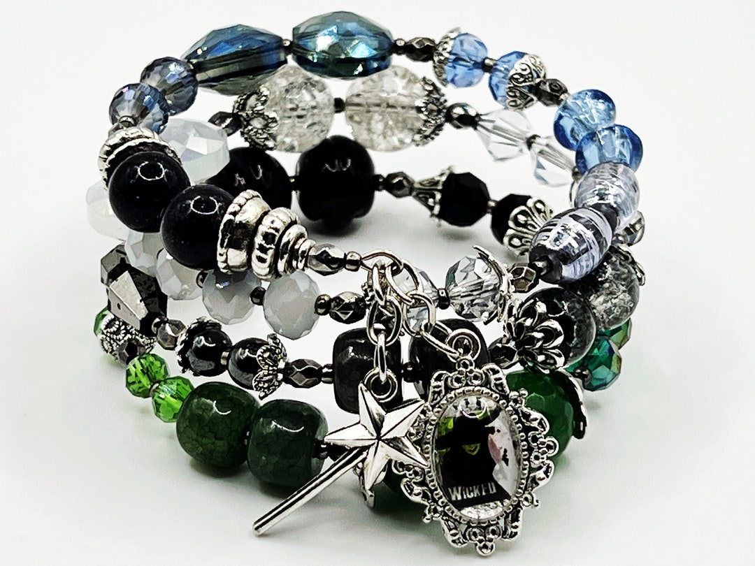 Wicked Broadway Musical Inspired Ombre Bracelet, Broadway Musicals ...