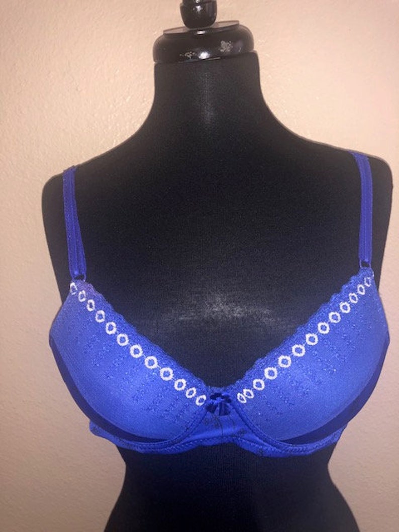 Flower Design Lace Bra - Etsy