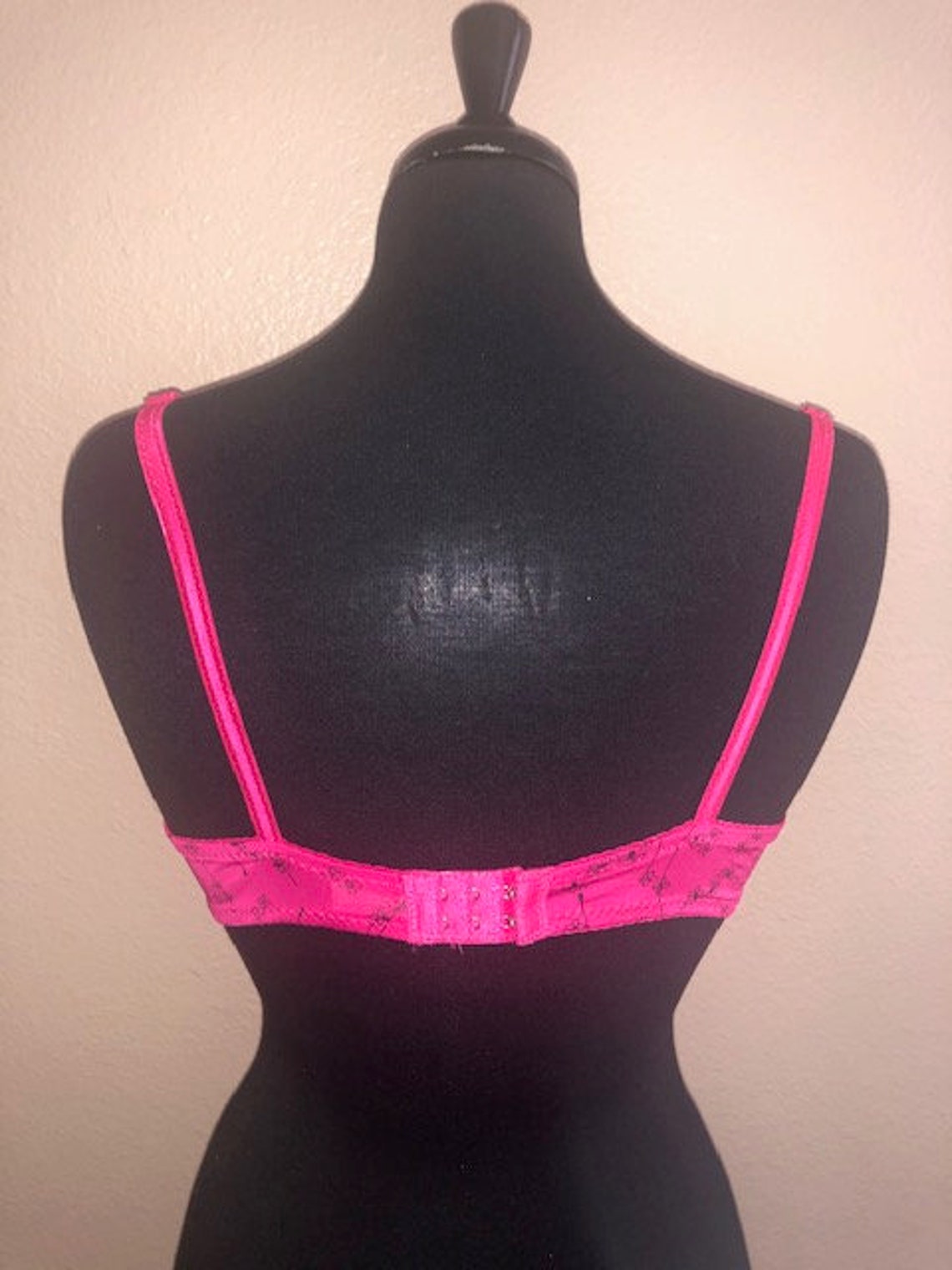 Flower Design Lace Bra - Etsy