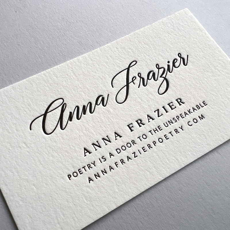 Writer Business Card - Etsy