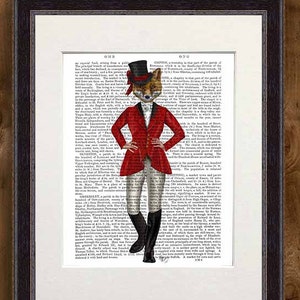 Fox Decor - Lady Fox Hunter 1, Full - Fox Picture Fox Wall Art Fox Gift ...