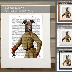 Whippet Print - Gifts for Men Sporting Dog Sports Gift Man Cave Wall ...