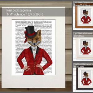 Vixen Lady Fox Hunter 1, Portrait, Wall Art Fox Hunting Art Print Fox ...