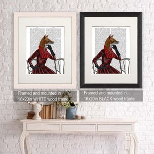Fox Print - Foxy Lady Red Scarf - Fox Art Fox Décor Fox Painting Fox ...