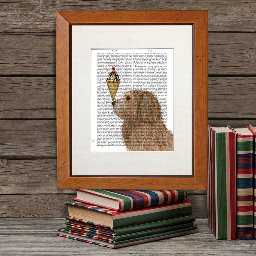 Labradoodle Print - Labradoodle Golden Ice Cream Dog - Labradoodle ...