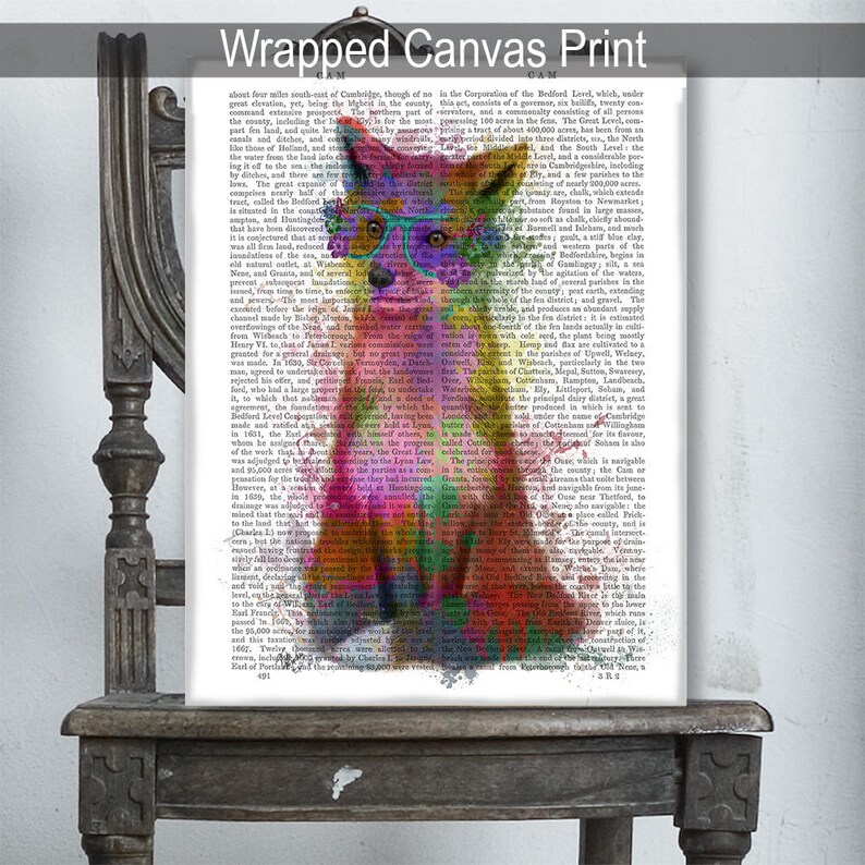Colorful Print Decor - Fox 1 Watercolor - Watercolor Painting Woodland ...