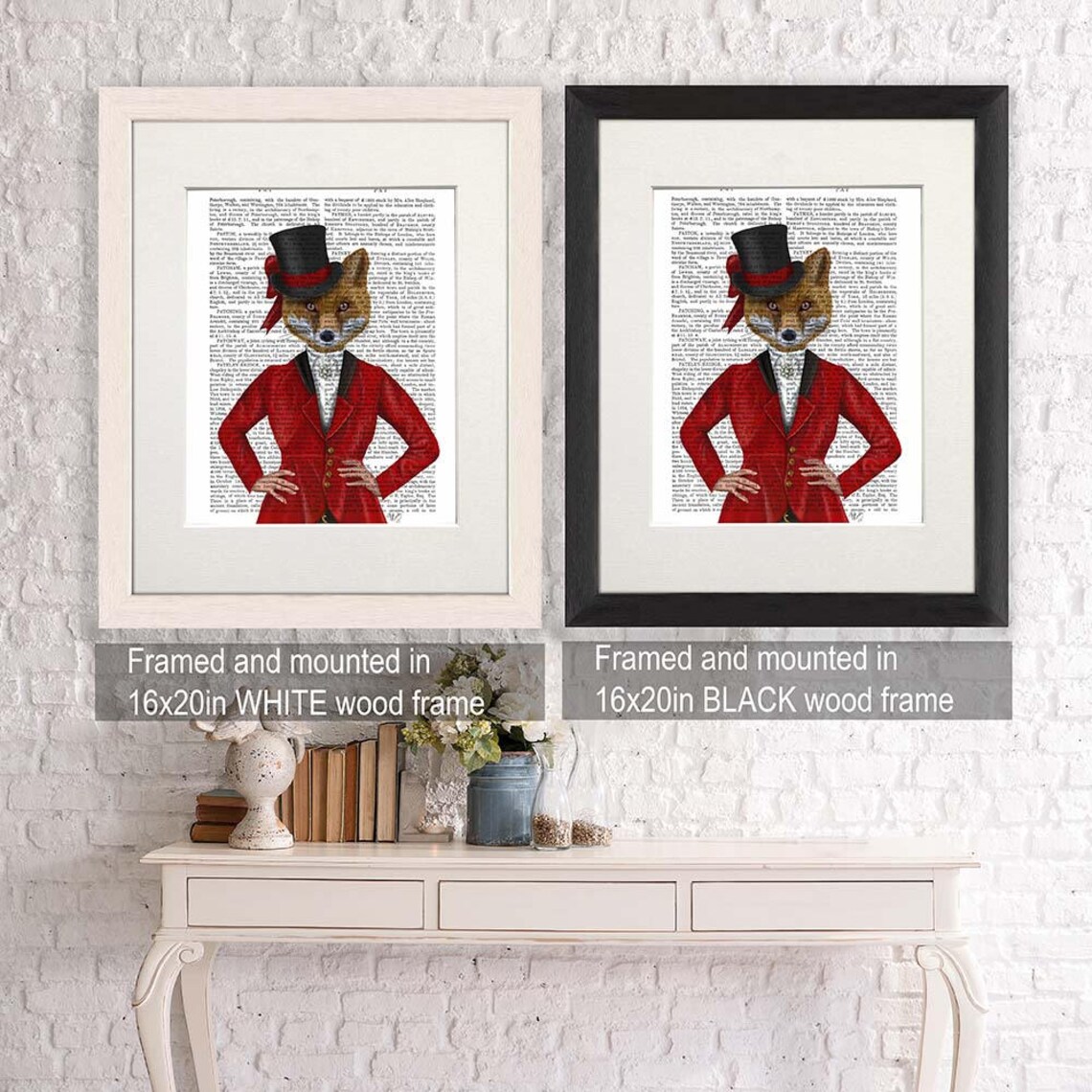 Vixen Lady Fox Hunter 1, Portrait, Wall Art Fox Hunting Art Print Fox ...