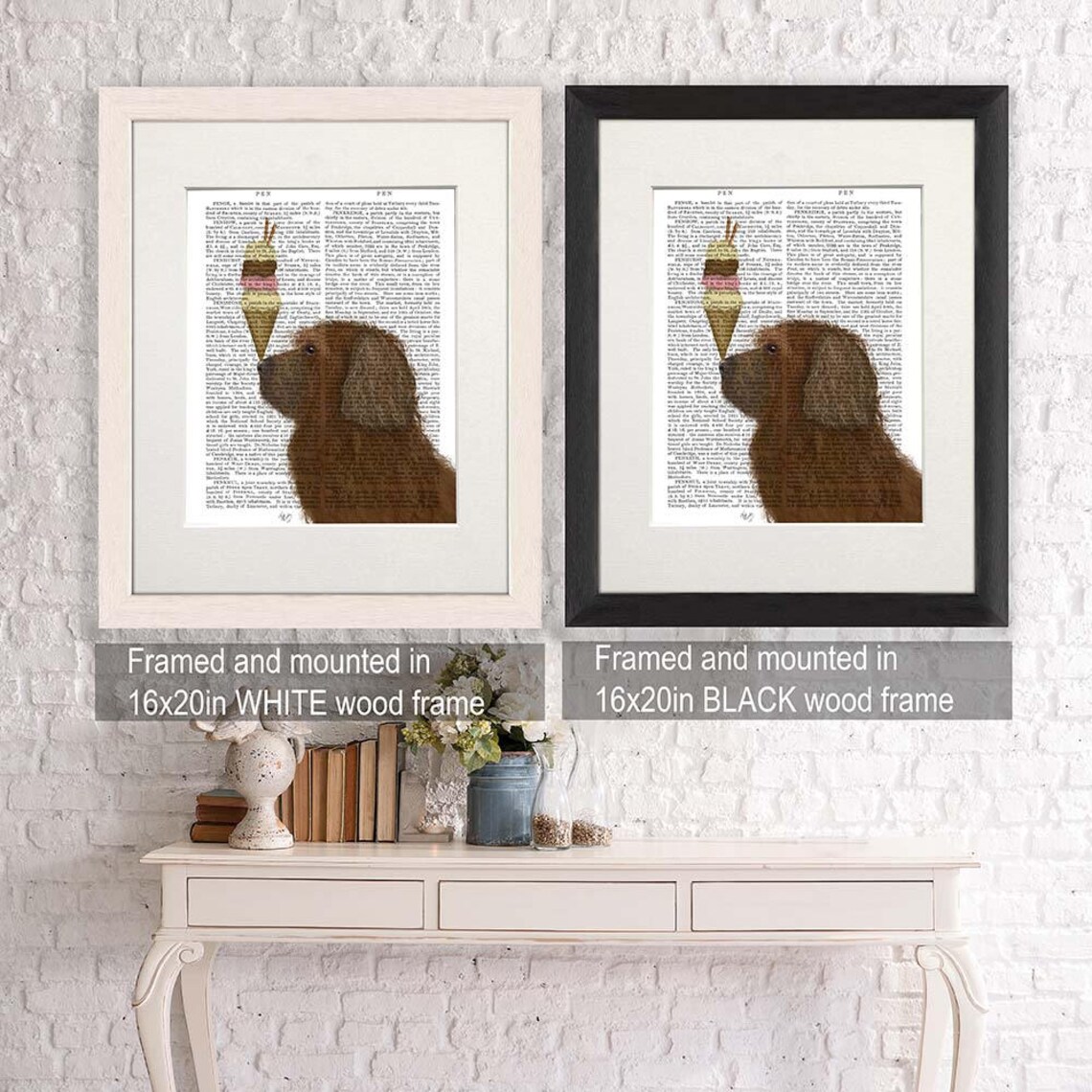 Labradoodle Decor - Labradoodle Brown Ice Cream Dog - Labradoodle Dog ...