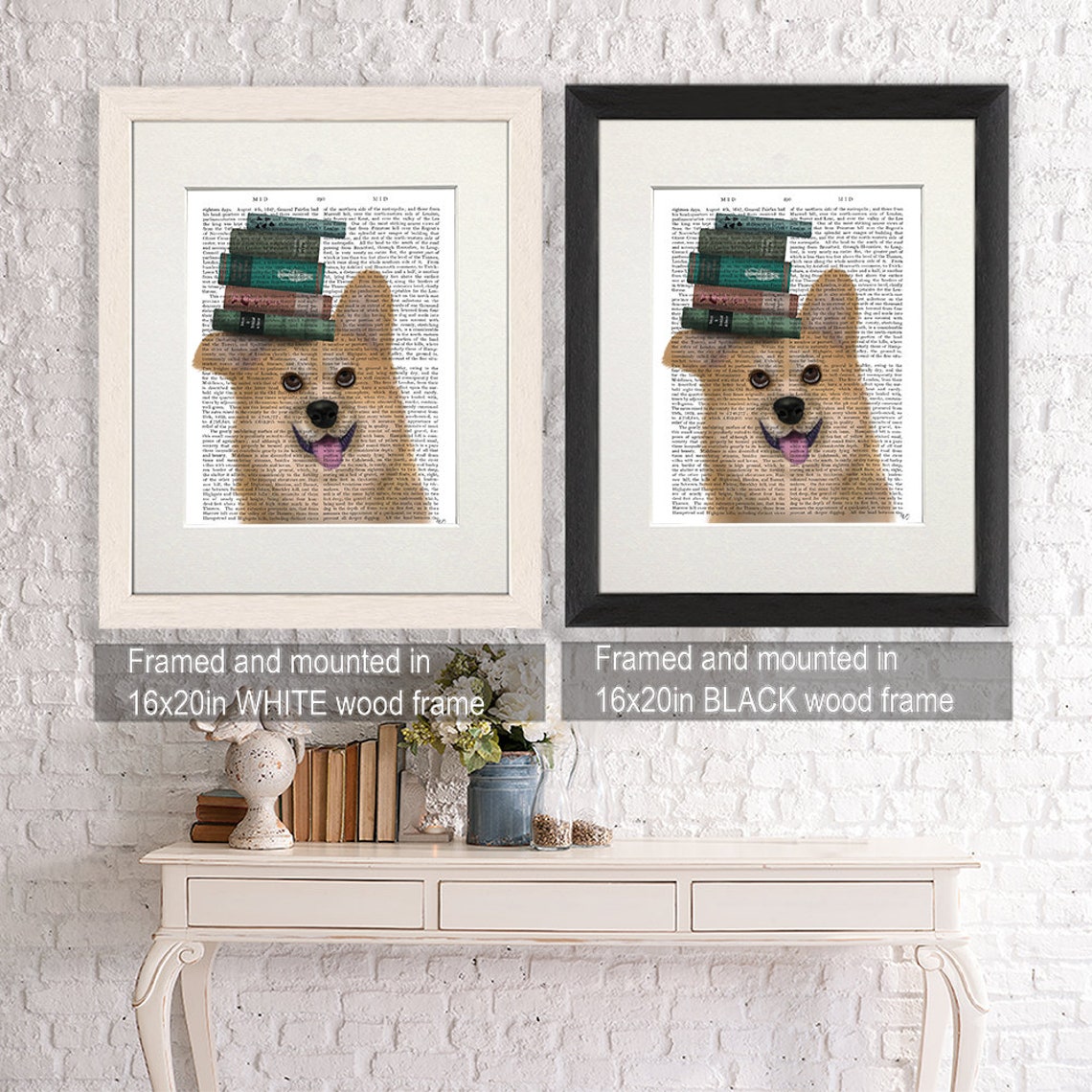 Pembroke Welsh Corgi - Corgi With Books - Corgi Dog Lover Corgi ...