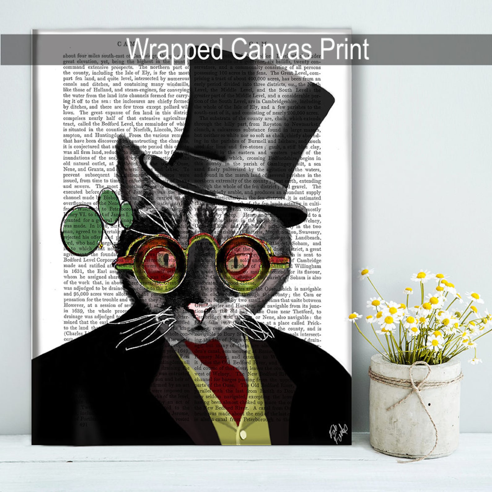 Cheshire Cat Décor Mad Hatter Tea Party - Mad Hatter Cat - Wonderland ...